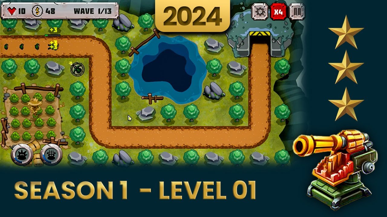 Battle Strategy: Tower Defense - Season 1 Level 01 (2024 Update ...