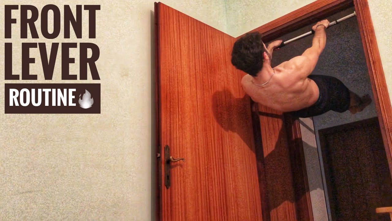 FRONT LEVER WORKOUT! Calisthenics & Streetworkout - YouTube