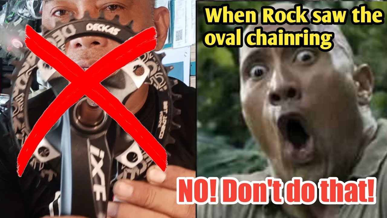 How to install Oval / Round Chainring/ Narrow wide # ...