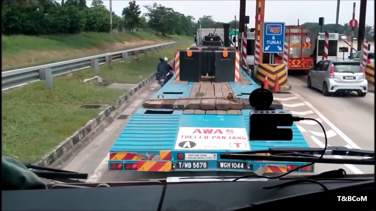 LORI SCANIA 143M V8 Low Loader - YouTube