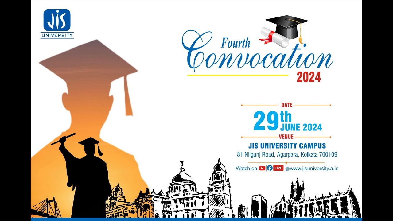 JIS UNIVERSITY CONVOCATION 2024 - YouTube