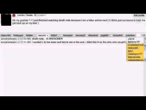 One hour of being a female on chatango