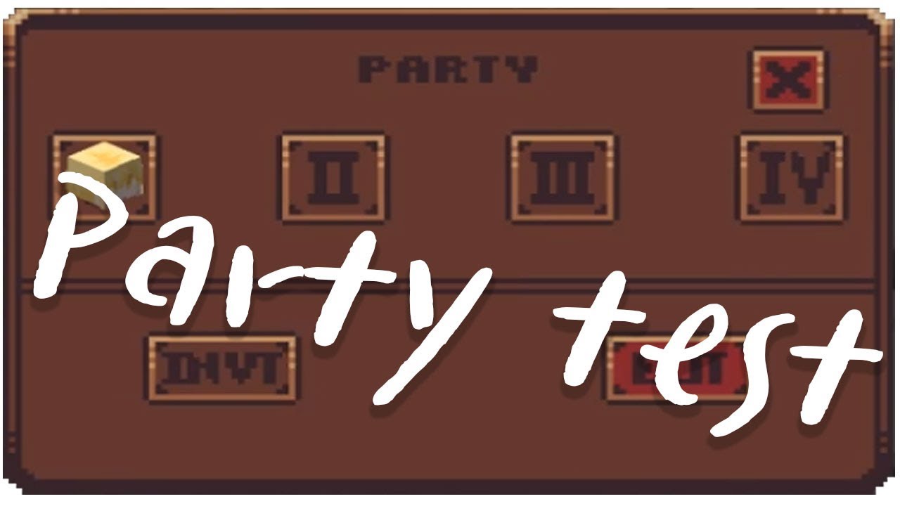 Minecraft System #1 | Party UI | Arushia RPG - YouTube