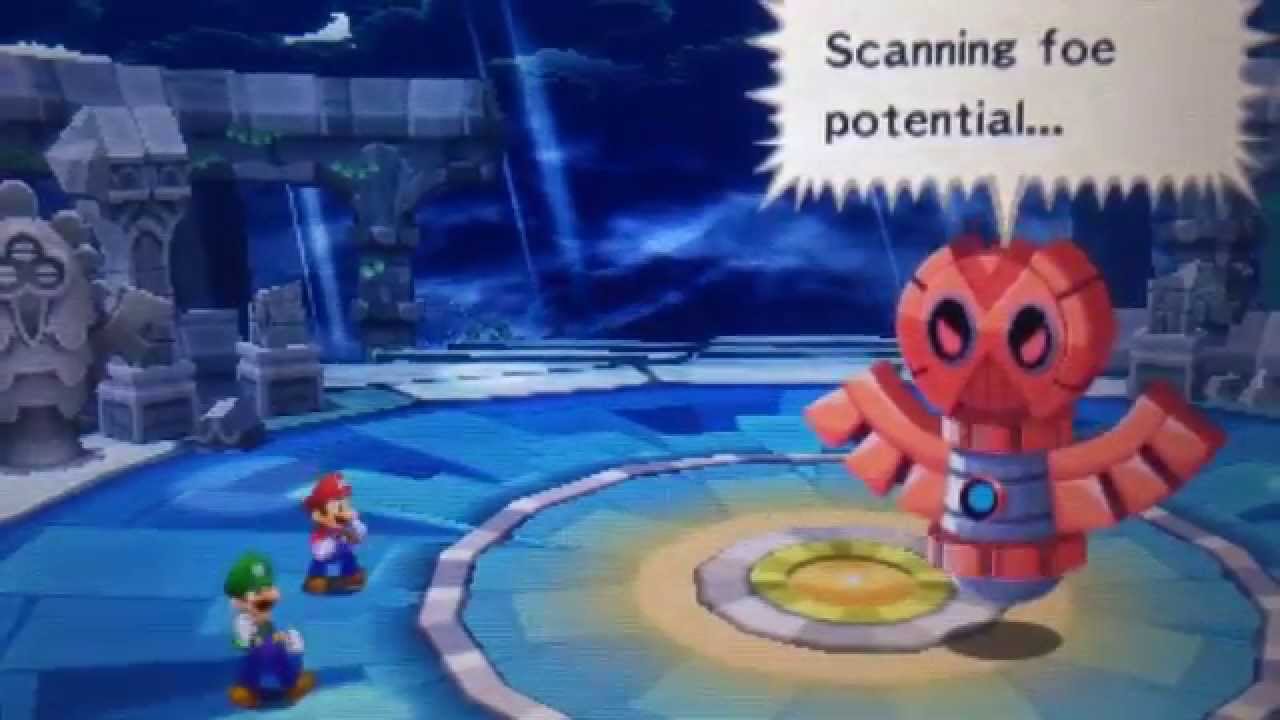 Mario & Luigi - Dream Team [Battle Ring Boss 7] Pi'llodium X (No Damage ...