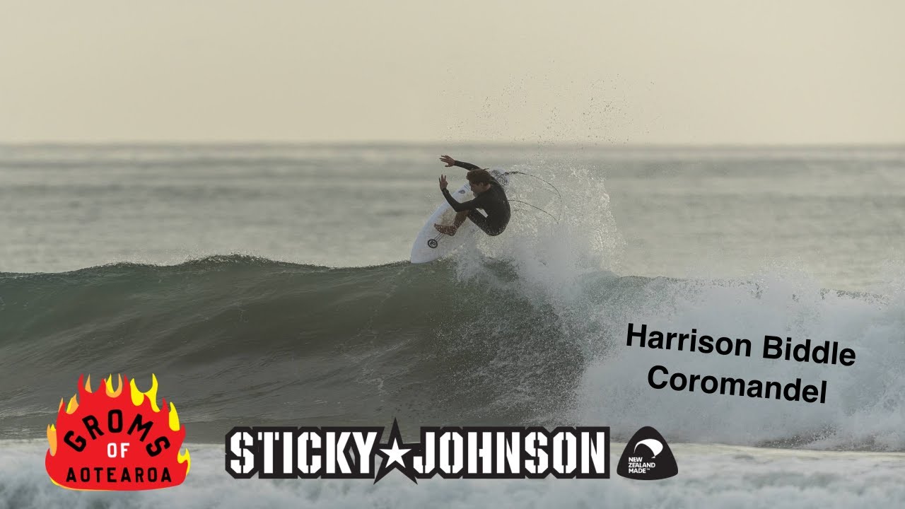 Groms of Aotearoa Ep 2 - Harrison Biddle - Surfing Coromandel - YouTube