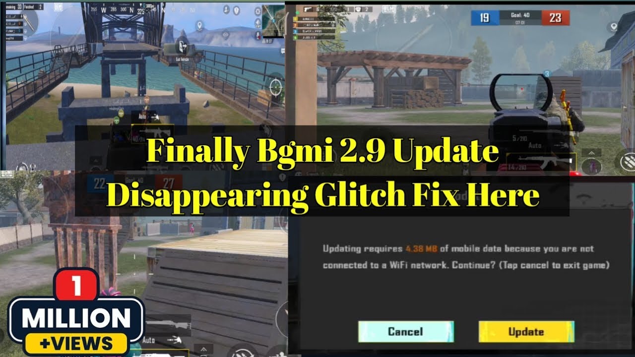 Bgmi 3.1 Update Disappearing Glitch Problem Fix | How To Fix Bgmi ...