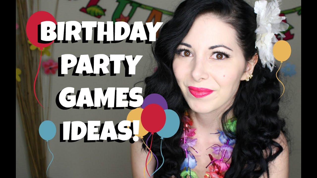 PARTY GAMES IDEAS BIRTHDAY VLOG YouTube