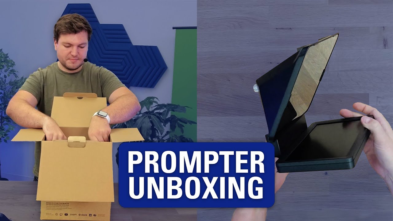 Elgato Prompter Q&A - What’s Included in the Box? Prompter Unboxing ...