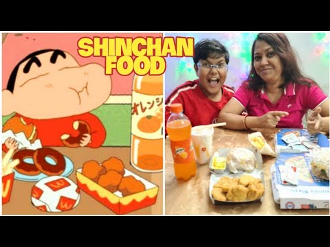 Eating SHINCHAN🥪Favourite Food | Domino's pizza EATING SHOW | EATING ...