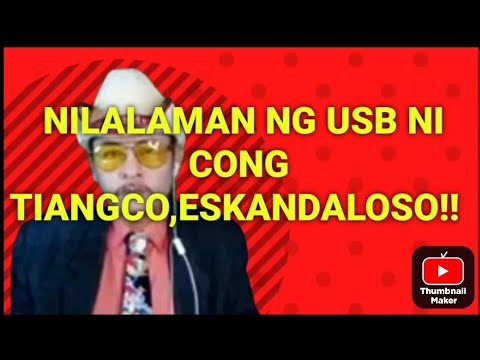 SEX SCANDAL ANG NILALAMAN NG USB NI CONG.TOBY TIANGCO,NAKAKARIMARIM AT ...
