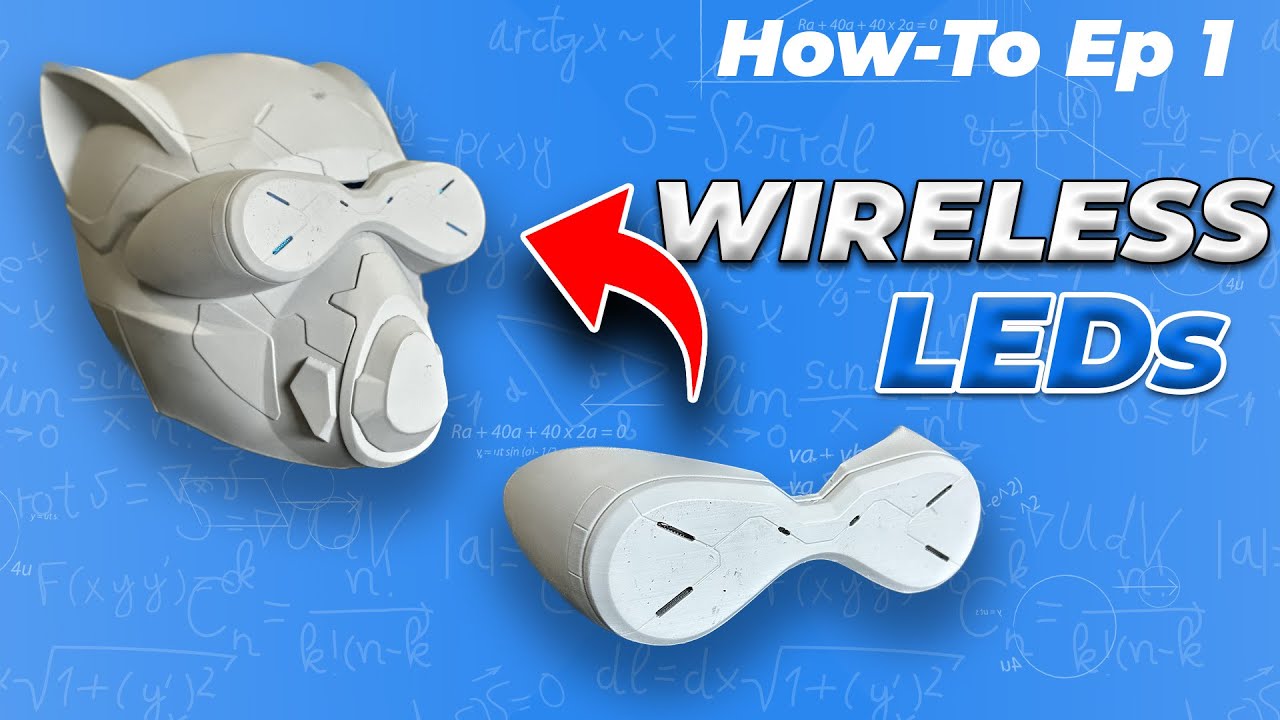 How-To Ep1 Wireless LEDs Using Magnets for 3D Printing and Cosplay - YouTube