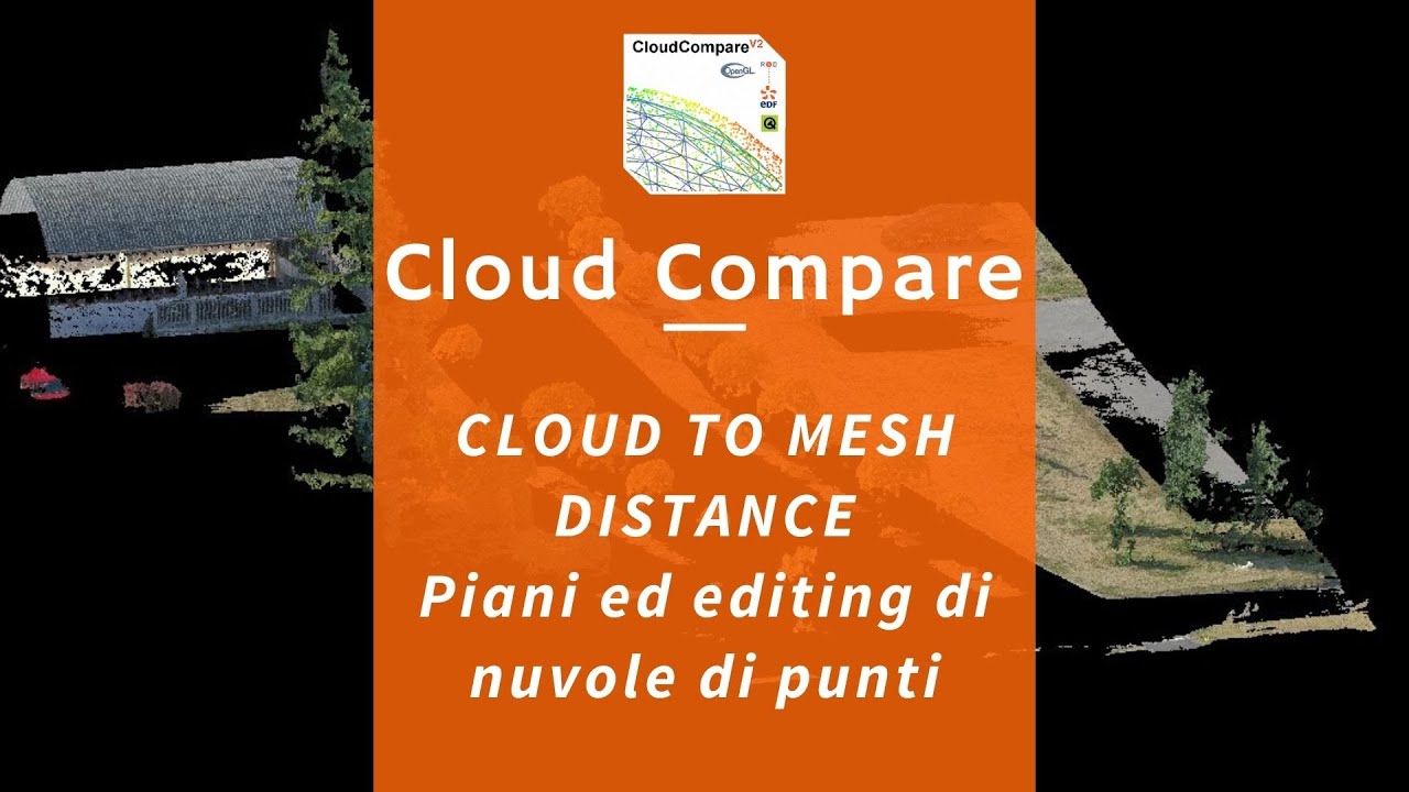 Cloud Compare - Cloud to Mesh Distance - YouTube