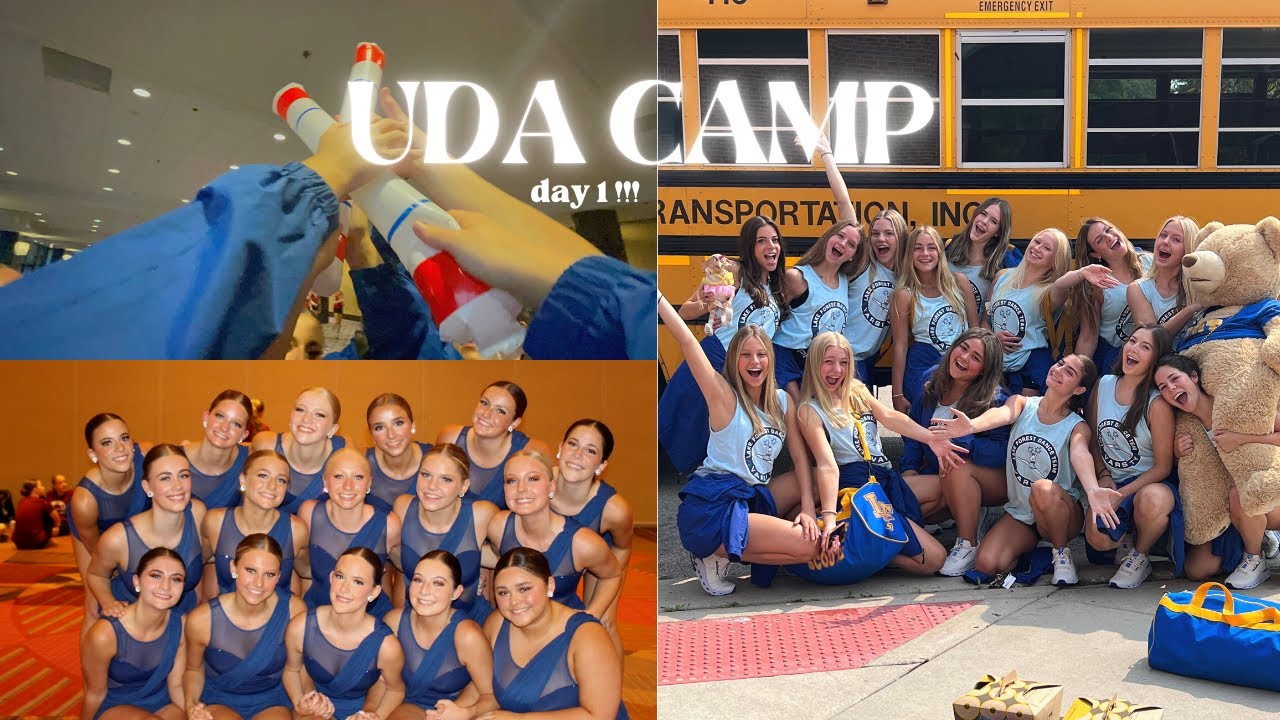 UDA CAMP DAY 1 VLOG!!! w/ LFDT - YouTube