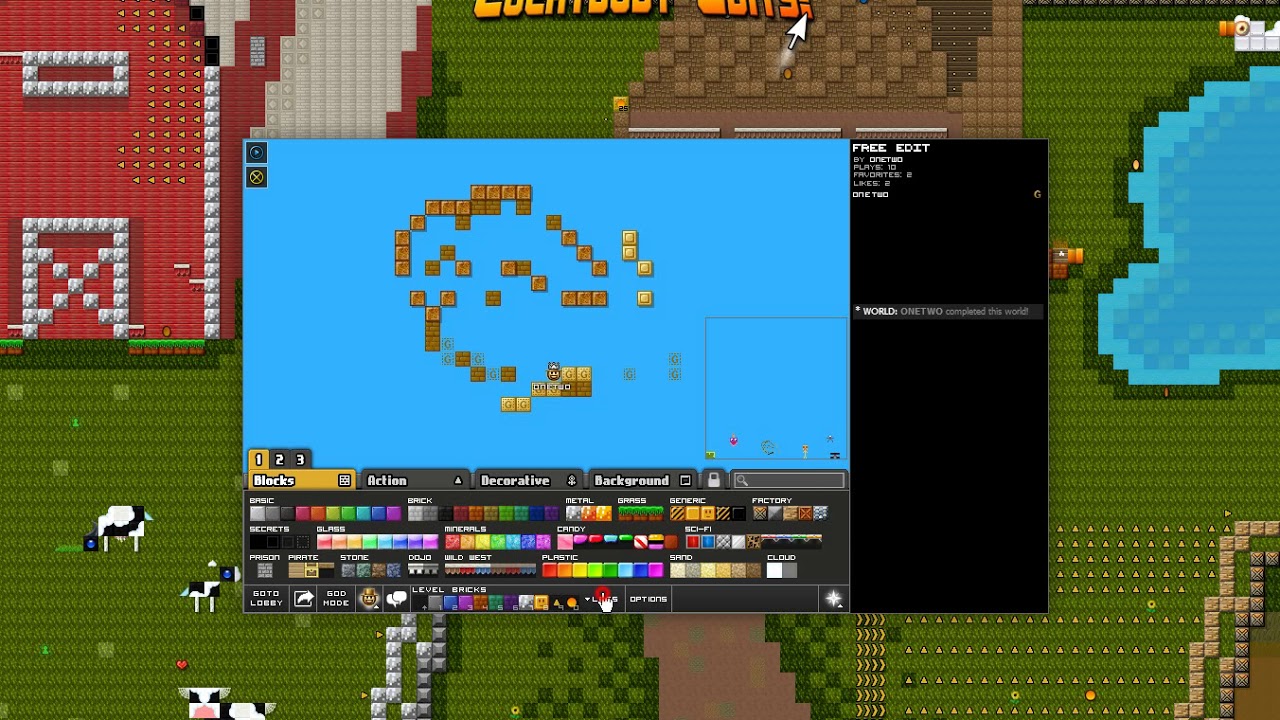 Everybody Edits Very Rare Free Account - YouTube