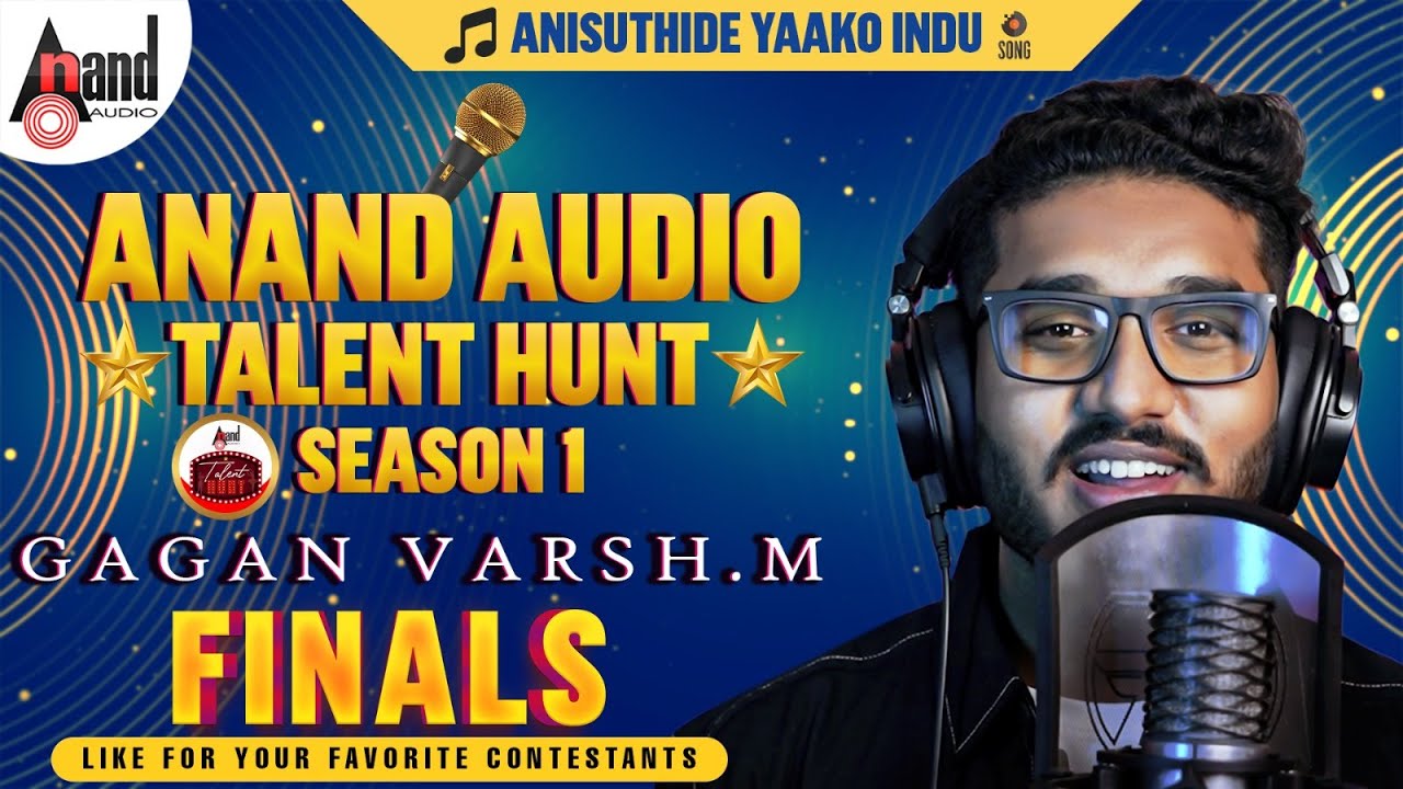 Anisuthide | Cover Song | Gagan Varsh.M | Mungaru Male | Anand Audio ...