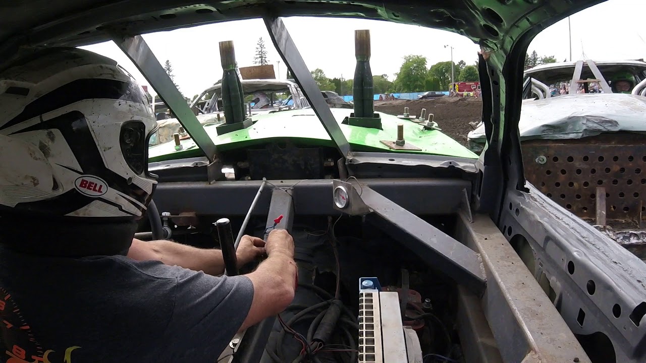 Rick Quast #43 Long Prairie Demolition Derby 2019: Builder Class - YouTube
