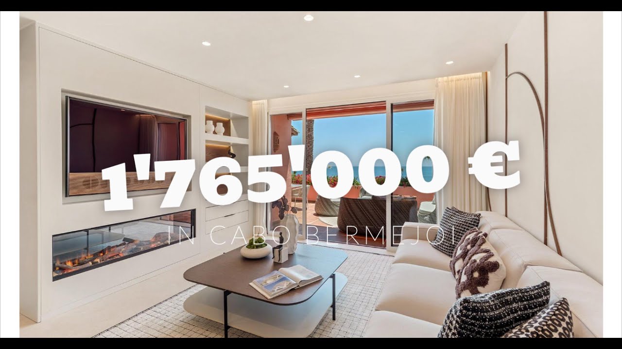 Luxury Front Line Beach Apartment in Cabo Bermejo Estepona Spain - YouTube