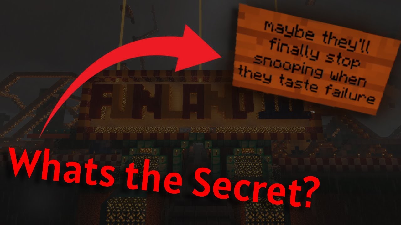 The HIDDEN SECRET of This Minecraft Map - YouTube