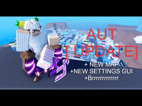 [ AUT ] NEW MAP AND SETTINGS GUI! │ Roblox - YouTube