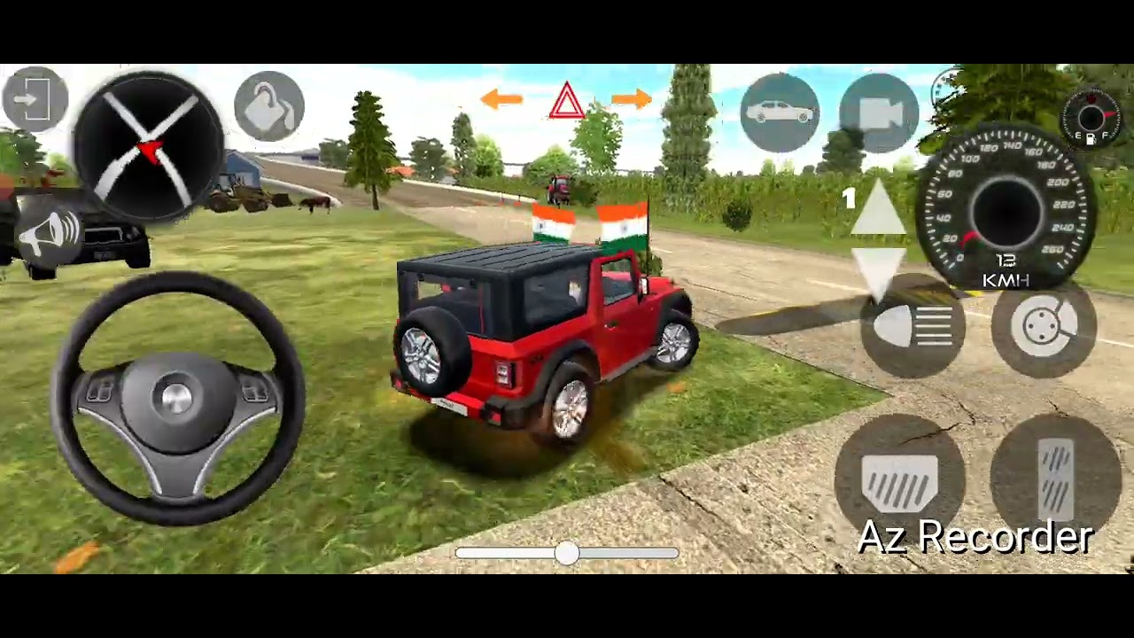 Dollar Song Modified Mahendra Thar 😈 !! Thar Drawing !! Indian Cars ...