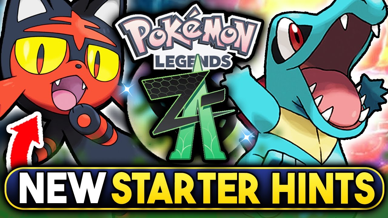 POKEMON NEWS! NEW STARTER POKEMON HINTS FOR LEGENDS Z-A! 35+ NEW MEGAS ...
