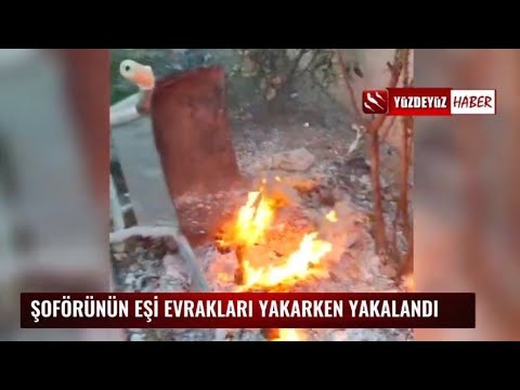 ZEHRA TAŞKESENLİOĞLU'NUN EŞİ ÜNSAL BAN'IN ŞOFÖRÜNÜN EVİNDE EVRAKLAR YAKILIRKEN YAKALANDILAR