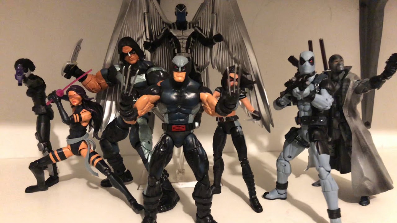 Marvel legends X-FORCE collection - YouTube