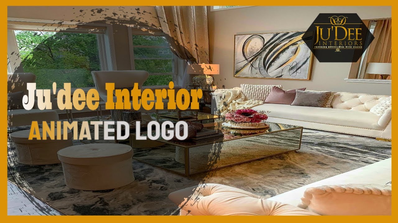 Ju'Dee Interiors Animated Logo - YouTube