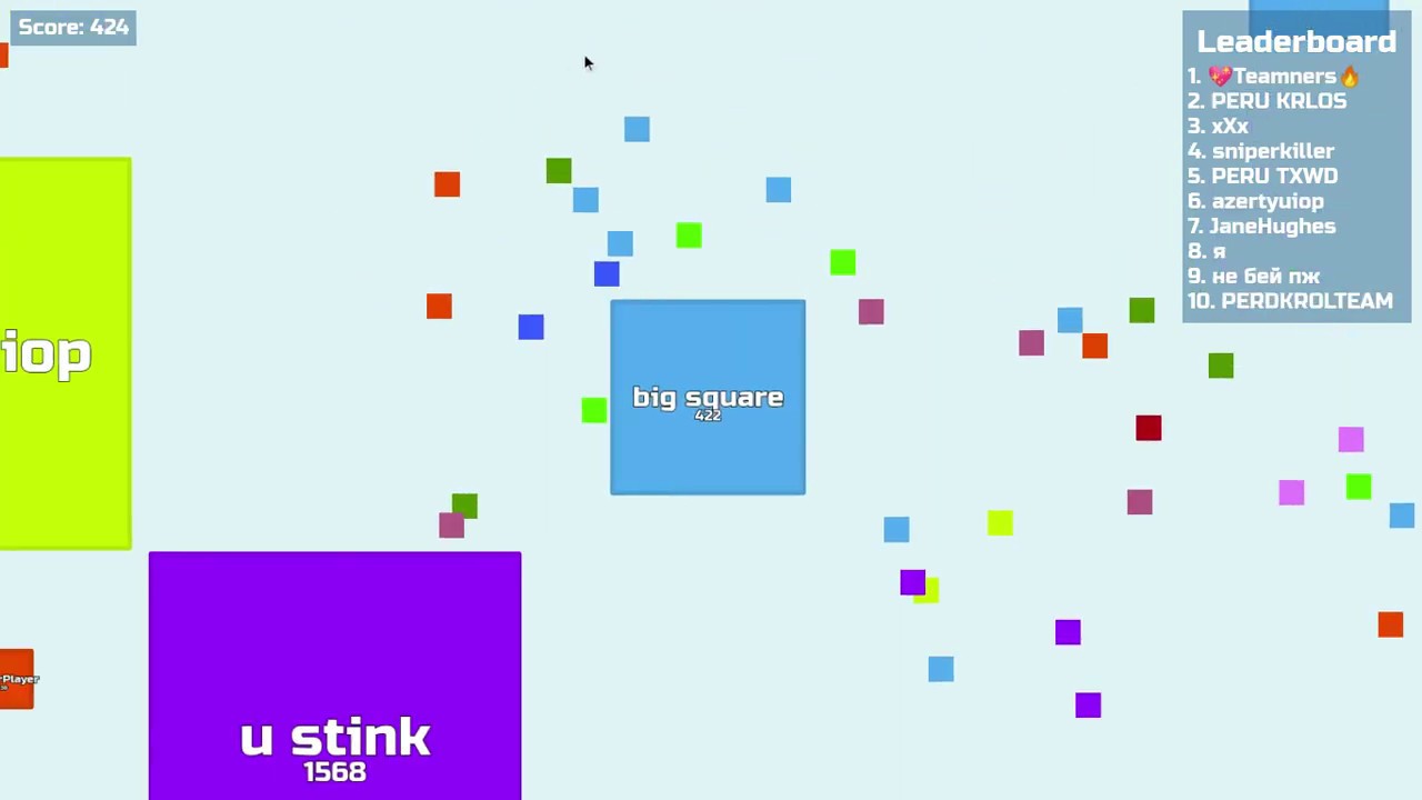 Agar paper.io we reached the leaderboard - YouTube