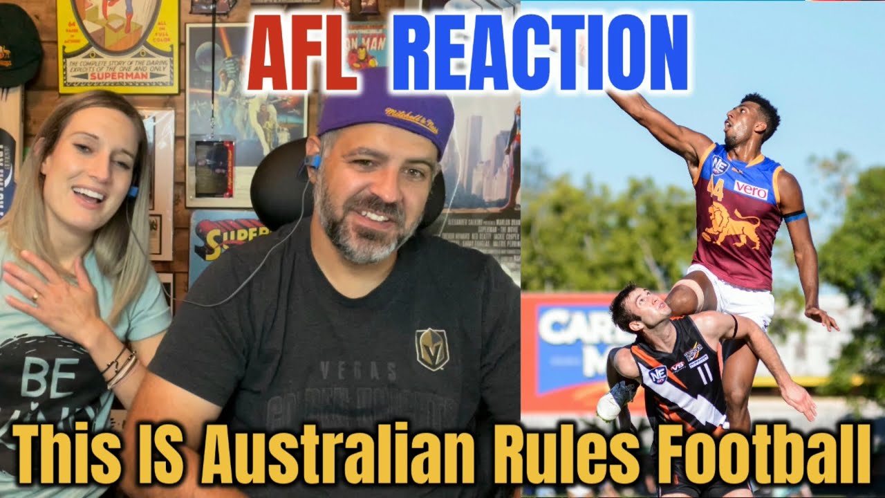 This IS Australian Rules Football! AFL Reaction - YouTube