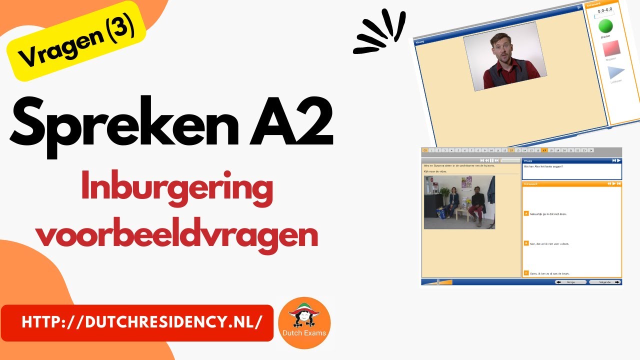 2023 SPREKEN (3) INBURGEREN EXAMEN A2 - YouTube