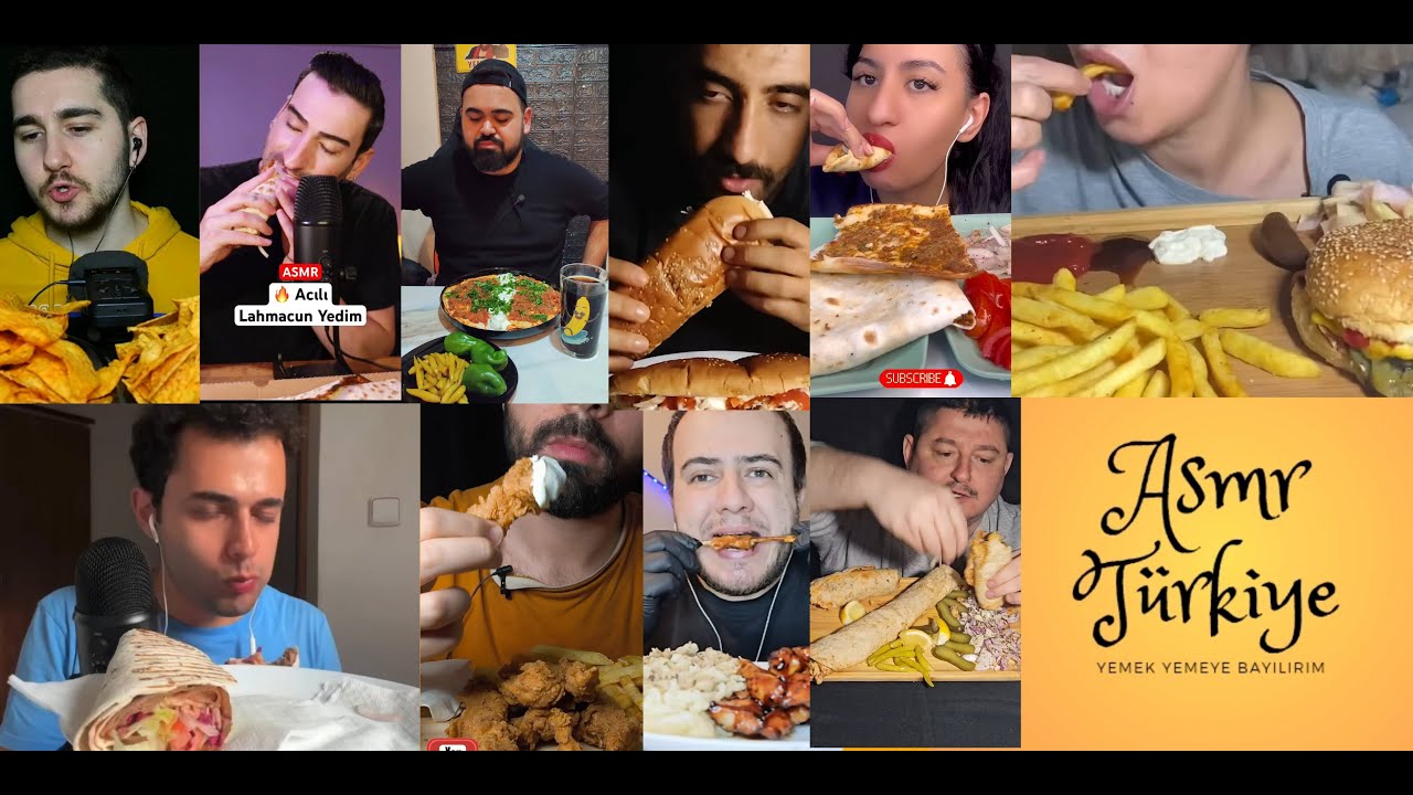 Asmr yemek videoları | AsmrTürkiye - YouTube