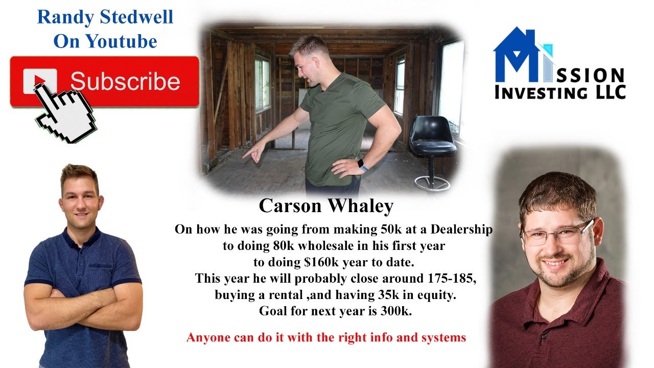 Great LIVE Interview with Carson Whaley Q and A session - YouTube