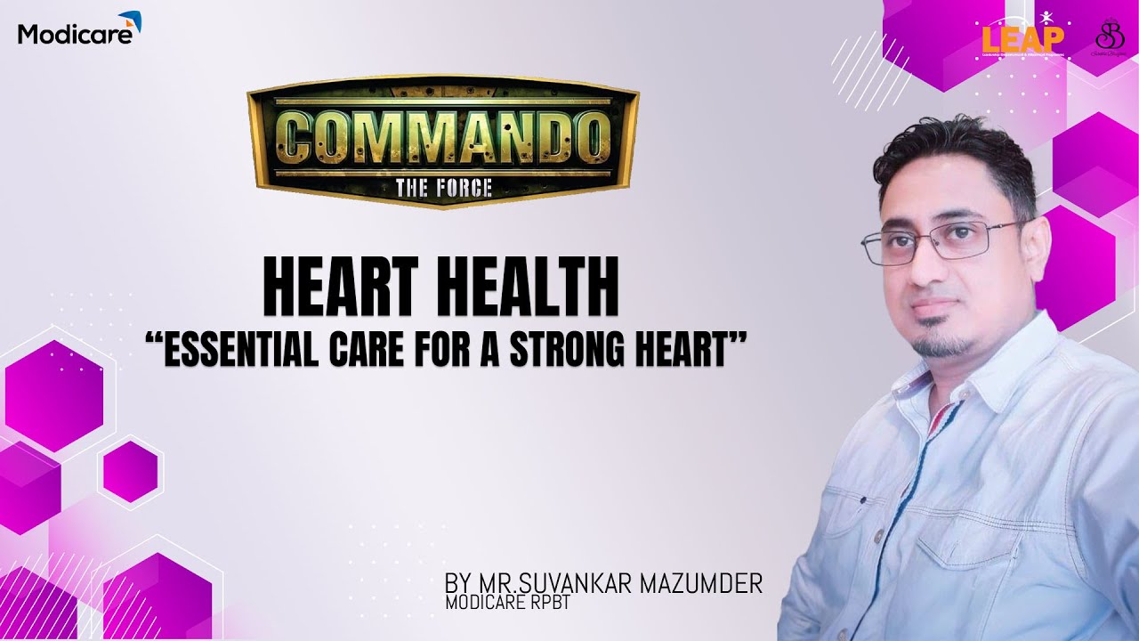 Mr. Suvankar Mazumder - Heart Health with Modicare Supplements - YouTube