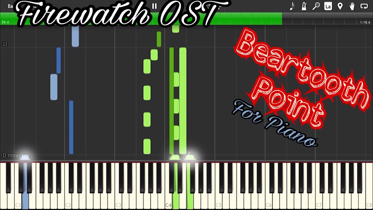 Firewatch - Beartooth Point for Piano! - YouTube