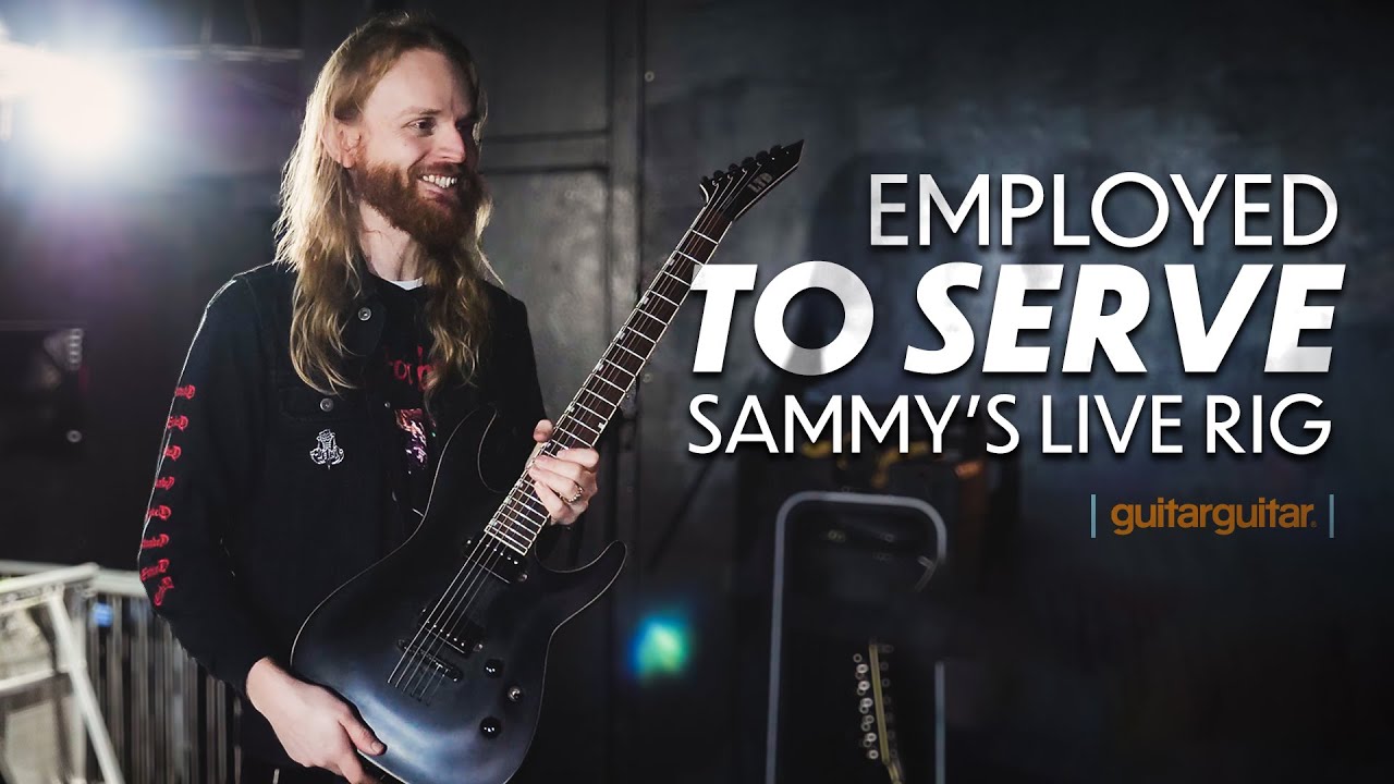 Employed To Serve 2023 Tour Rig | Sammy Urwin Guitars & Amps - YouTube