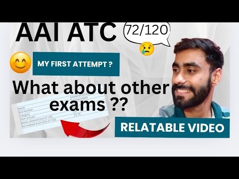My AAI ATC scorecard Marks ? First attempt Very important for beginners ...