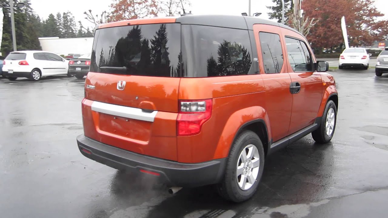2011 Honda Element, Orange - STOCK# 132127A - Walk around - YouTube