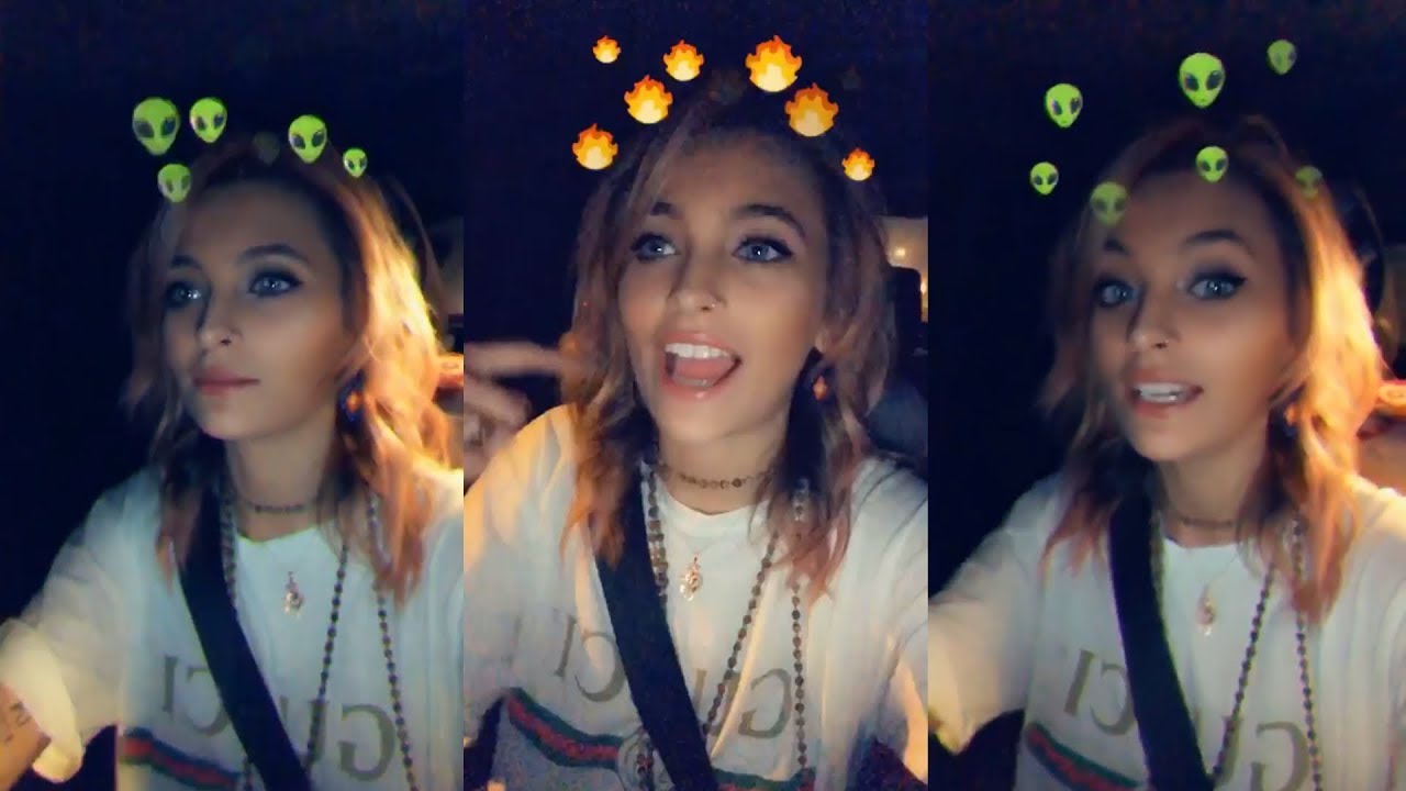 Paris Jackson | Snapchat Story | 28 March 2018 - YouTube