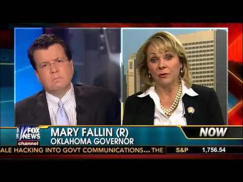 Oklahoma Gov. Mary Fallin on Fox News' Your World with Neil Cavuto ...