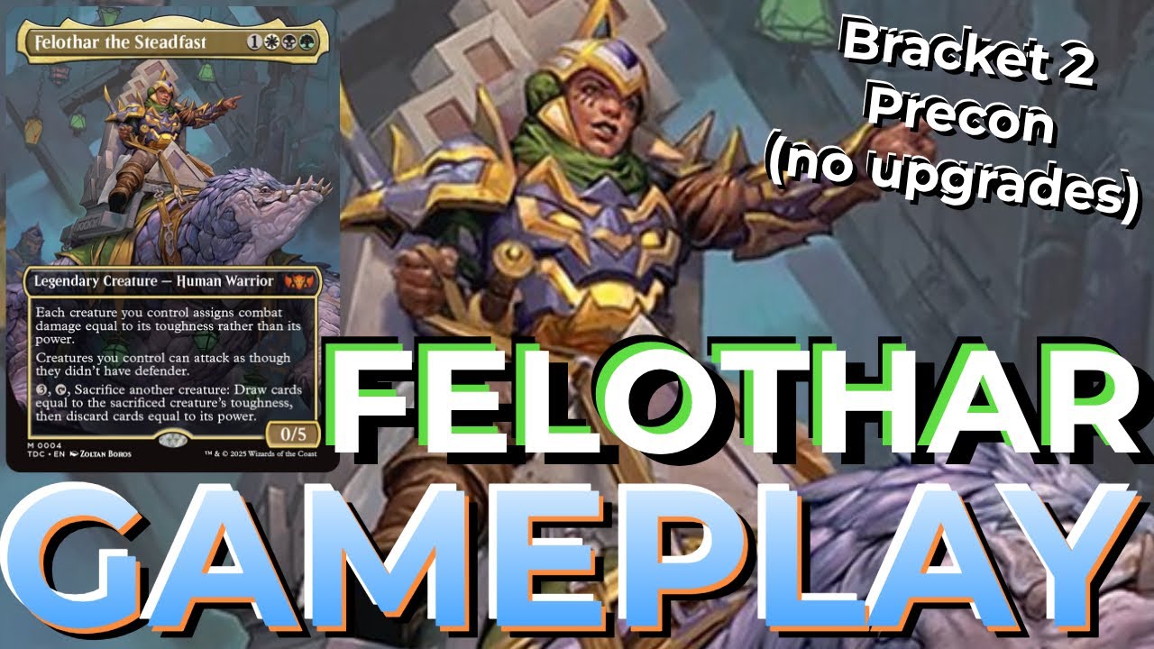 FELOTHAR EDH Gameplay ABZAN ARMOR Precon Spelltable MTG Deck Tech Guide ...