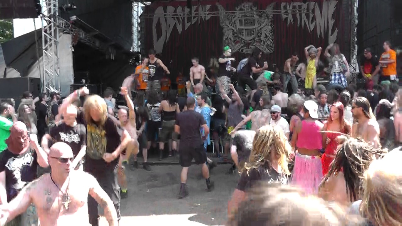 Razorrape live @ Obscene Extreme 2017 - YouTube