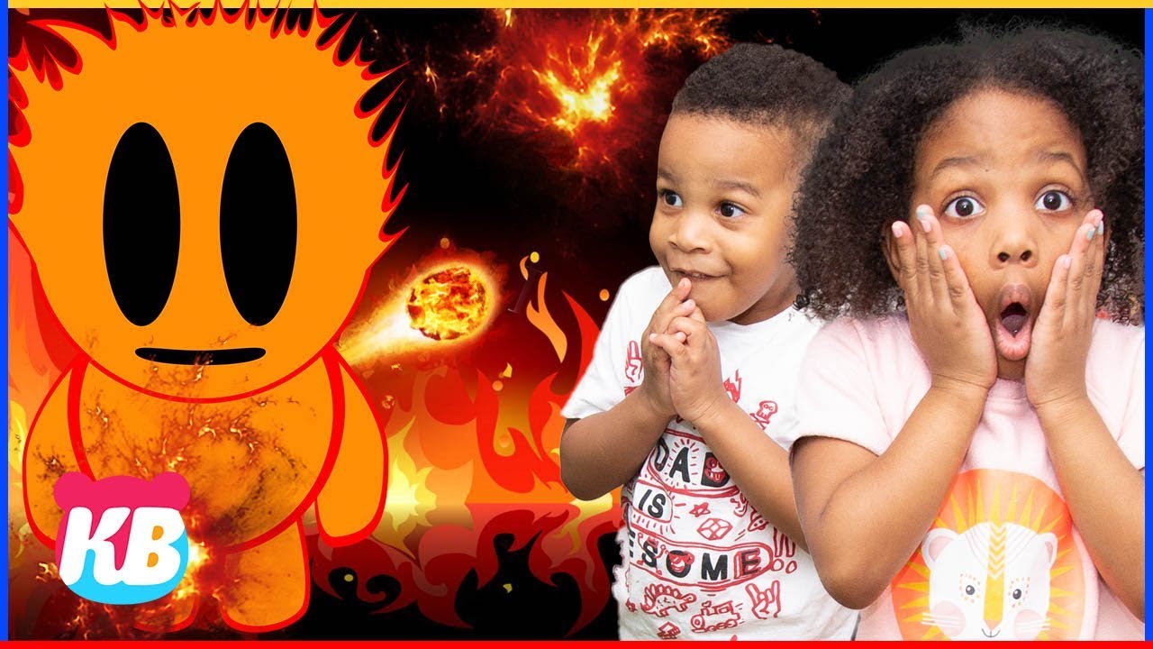 ESCAPE THE LAVA MONSTER!!! The Floor is Lava Challenge with Kamdenboy ...