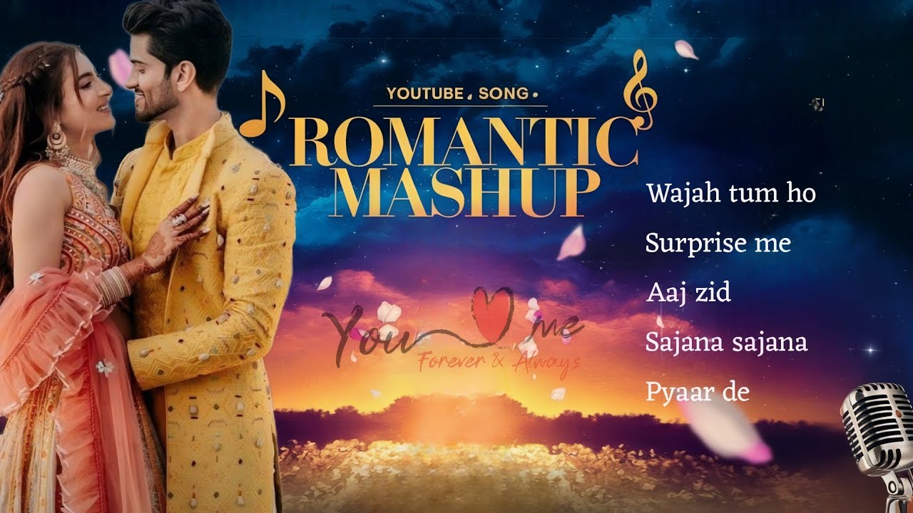 Romantic Mashup 2025 Wajah Tum Ho, Surprise Me, Aaj Zid, Sajana Sajana ...