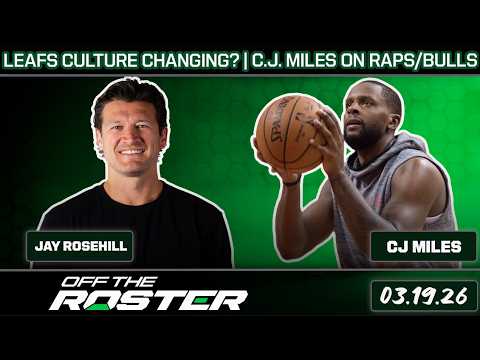 From Court to Camera: CJ Miles’ New Era, Leafs Fallout & Blue Jays Next Big Thing 👀 | Off The Roster