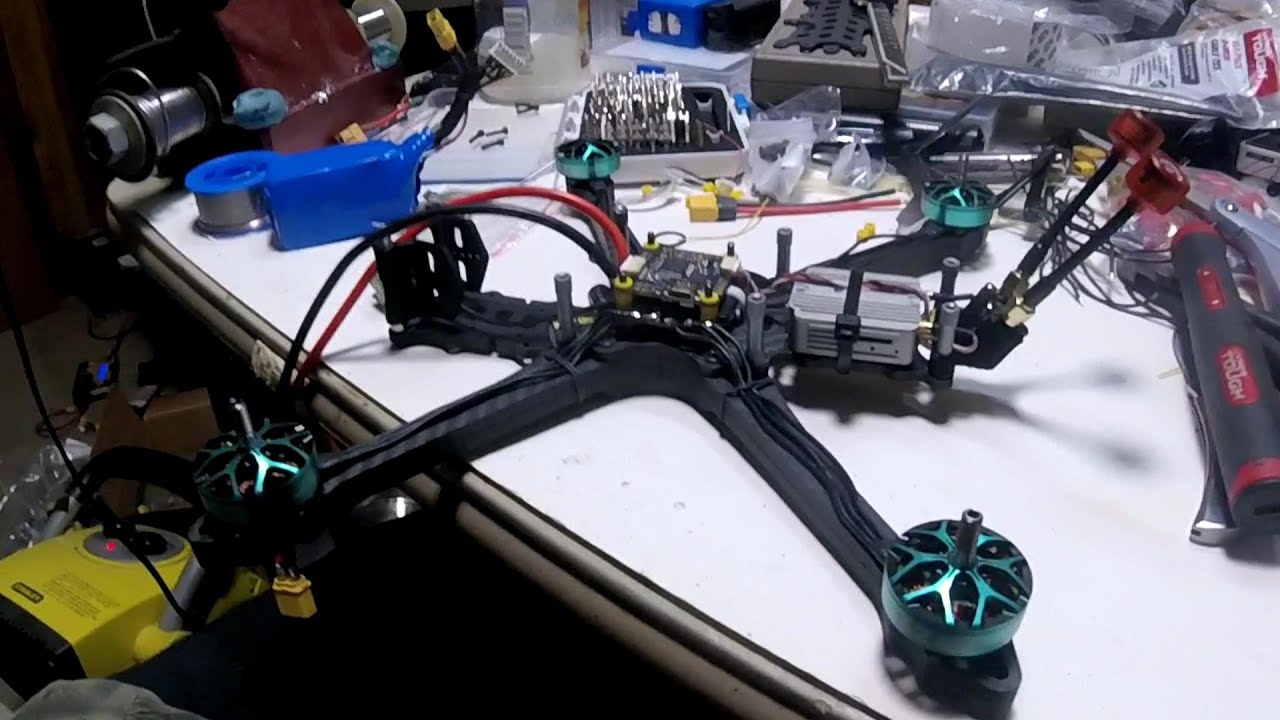 7 inch long range Meps build finished meps 2806.5 - 1800kv motor. # ...