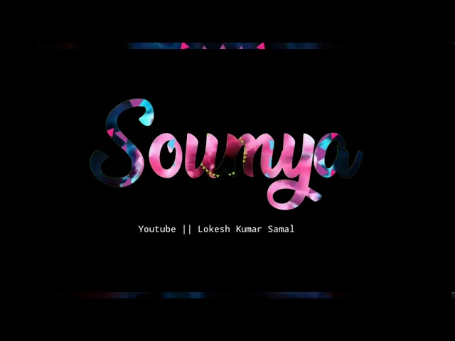 Soumya Name Wallpaper