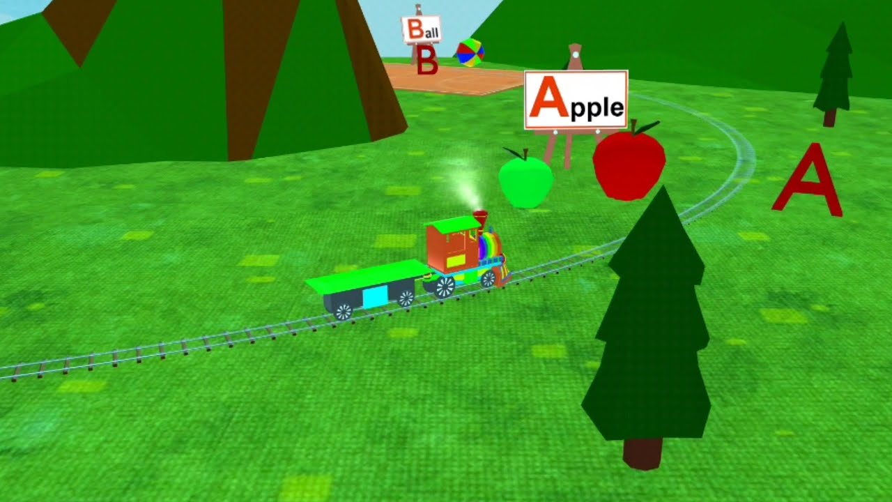 Train song abcd | abcd song | abcd learning song | Phonics Song with ...