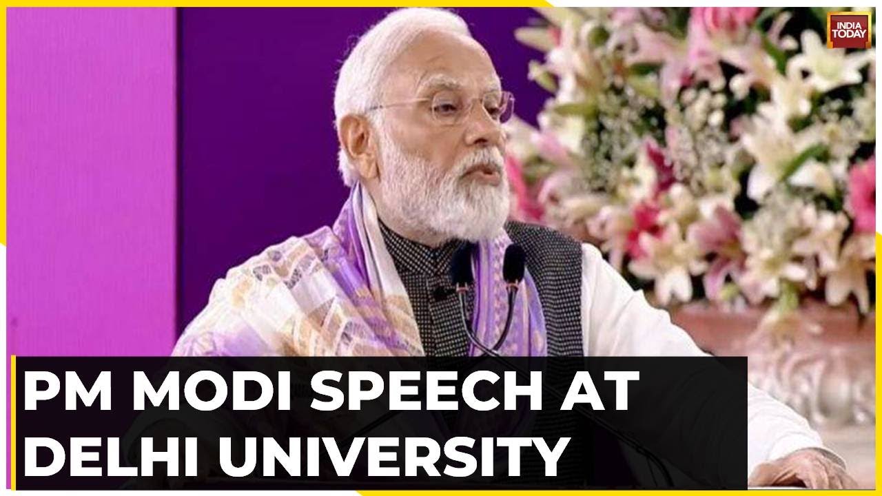 ‘DU Not Just A University, But A Movement’: PM Modi As Delhi University ...