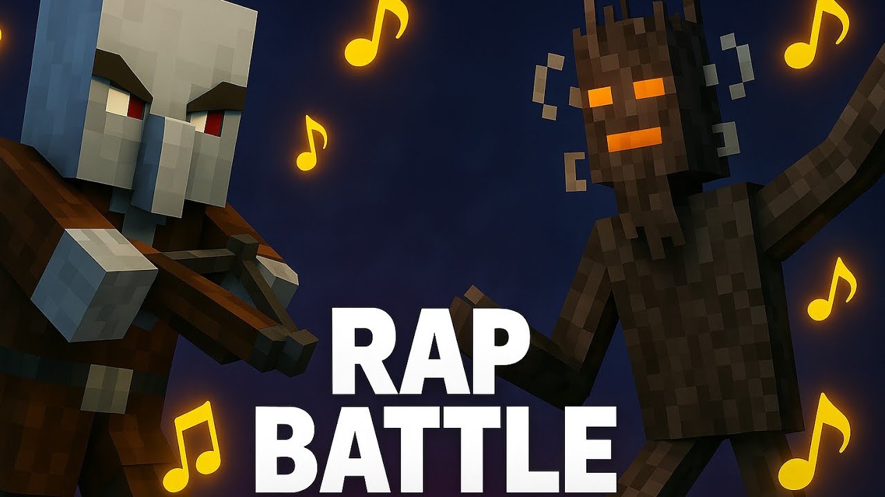 Pillager VS Creaking - Minecraft Rap Song🎵 - YouTube